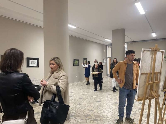 Prva samostojna razstava Zale Krušec v okviru projekta Talenti